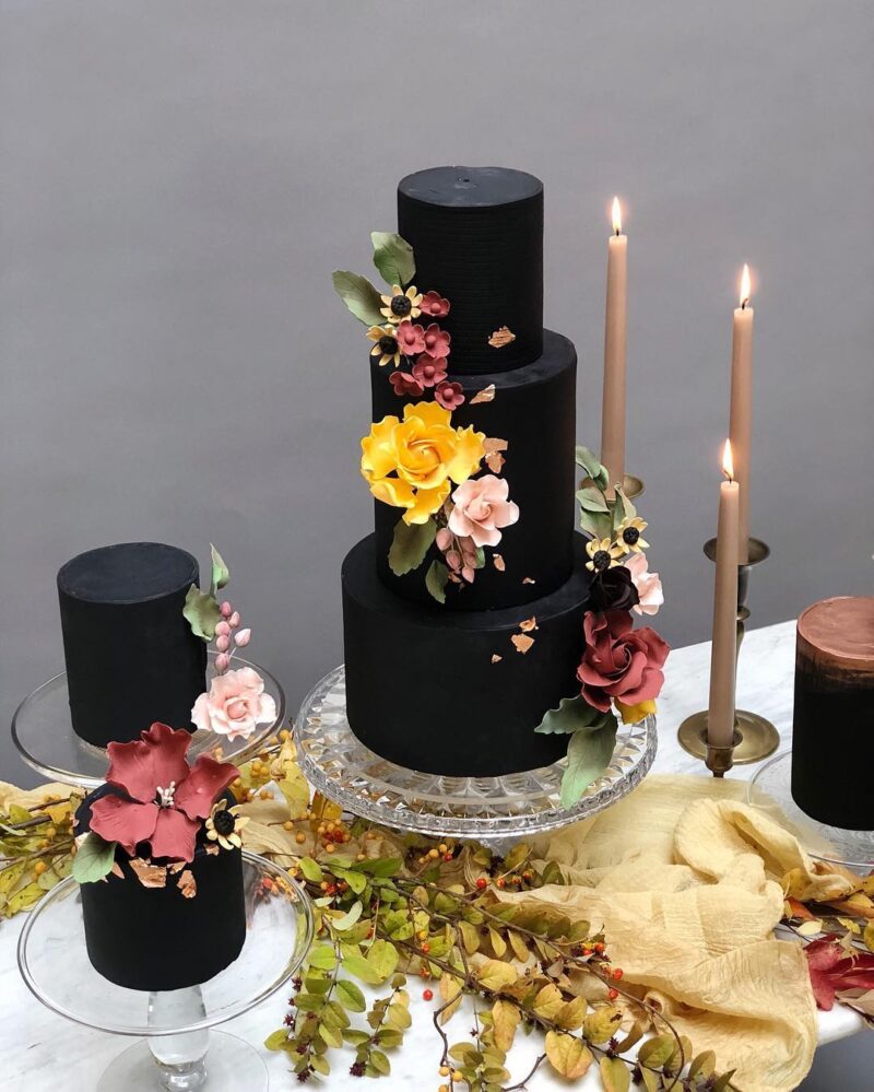 110 Fall Wedding Cakes That Deserve A Standing Ovation ⋆ Ruffled