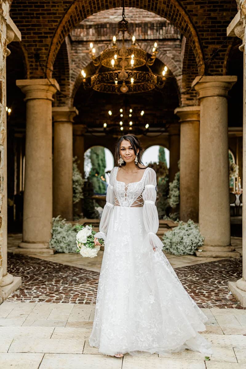 Modern Medieval Castle Wedding in Central Florida ⋆ Ruffled