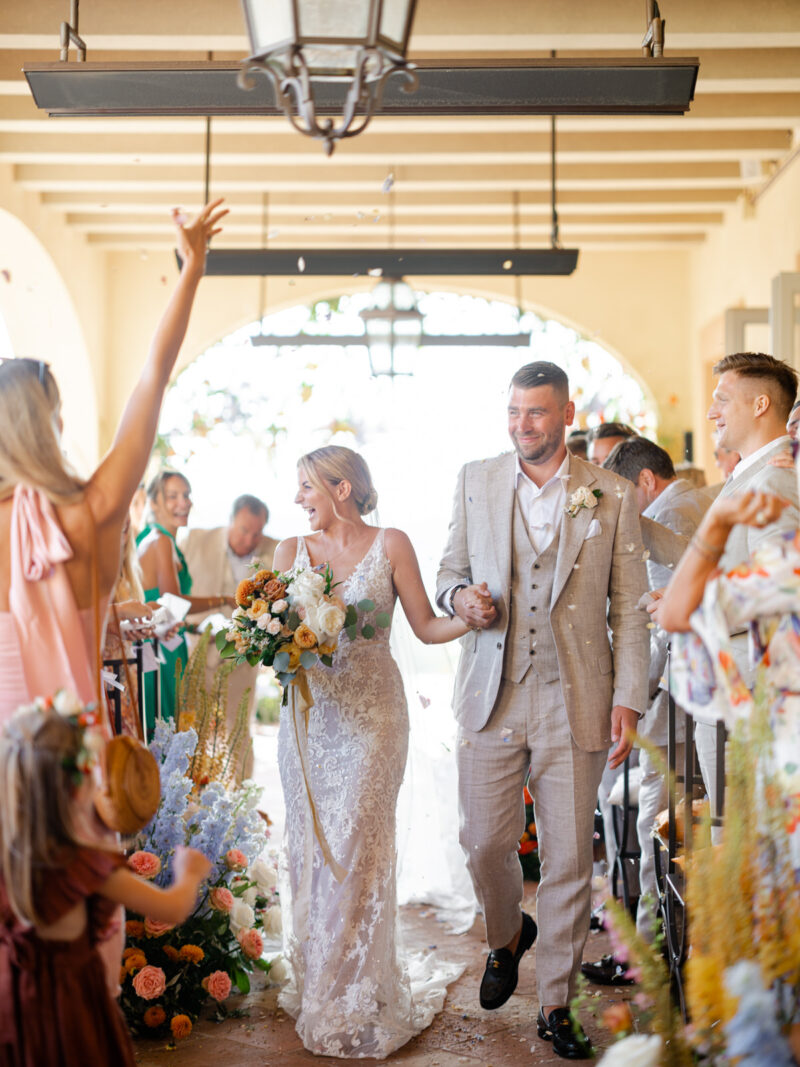 Colorful Bloom Explosion for this Enchanting Wedding in Tuscany ⋆ Ruffled