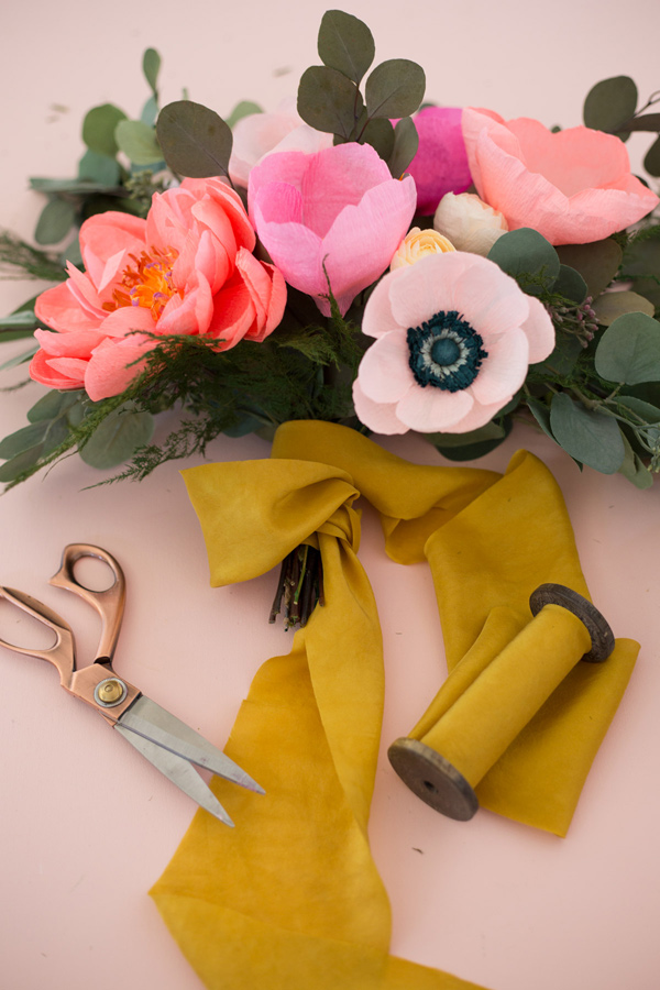 DIY Paper Flower Bouquet ⋆ Ruffled
