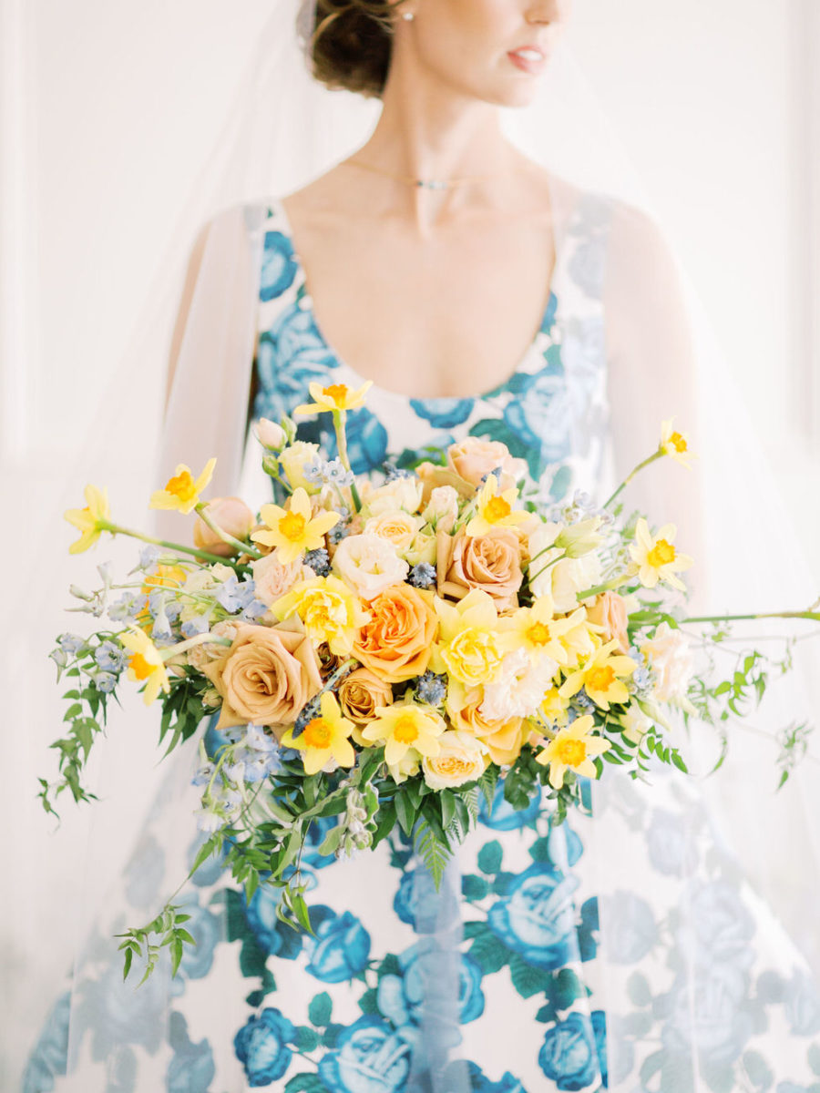 Spring Wedding Inspiration with a WOW Floral Gown ⋆ Ruffled